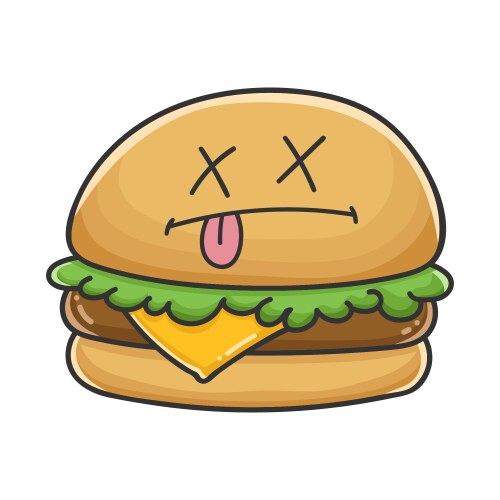 Burger Cartoon Vector Images (over 18,000)