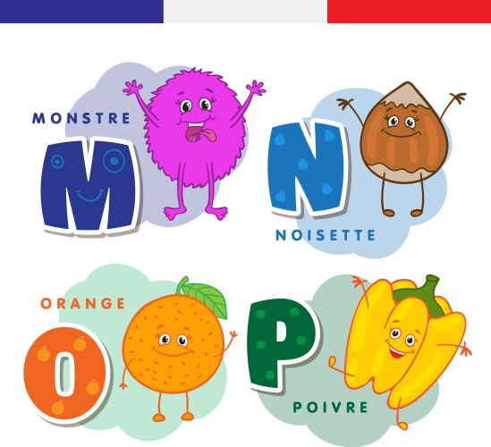 Fun alphabet Royalty Free Vector Image - VectorStock