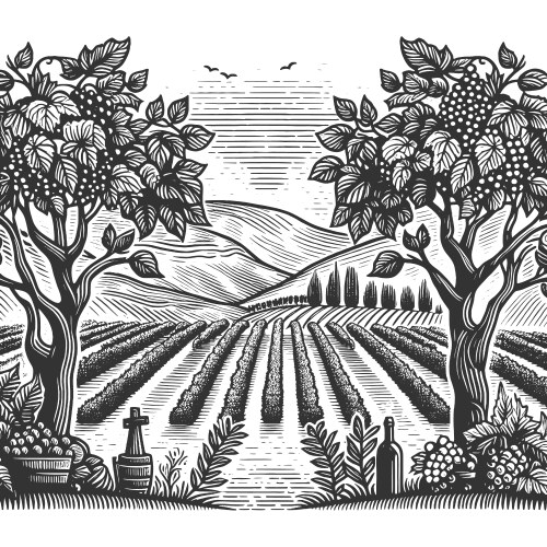 Vineyard Vector Images (over 27,000)