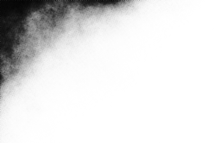 Vintage vignette halftone texture overlay Vector Image