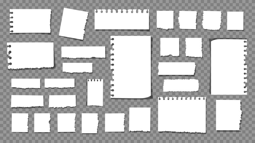 Paper Square Torn Vector Images (over 2,500)