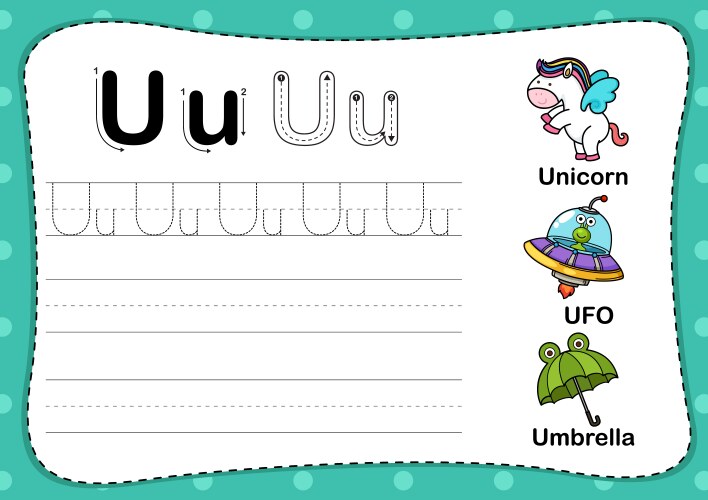 Isolated Animal Alphabet Letter U Abc Vector Images (over 130)