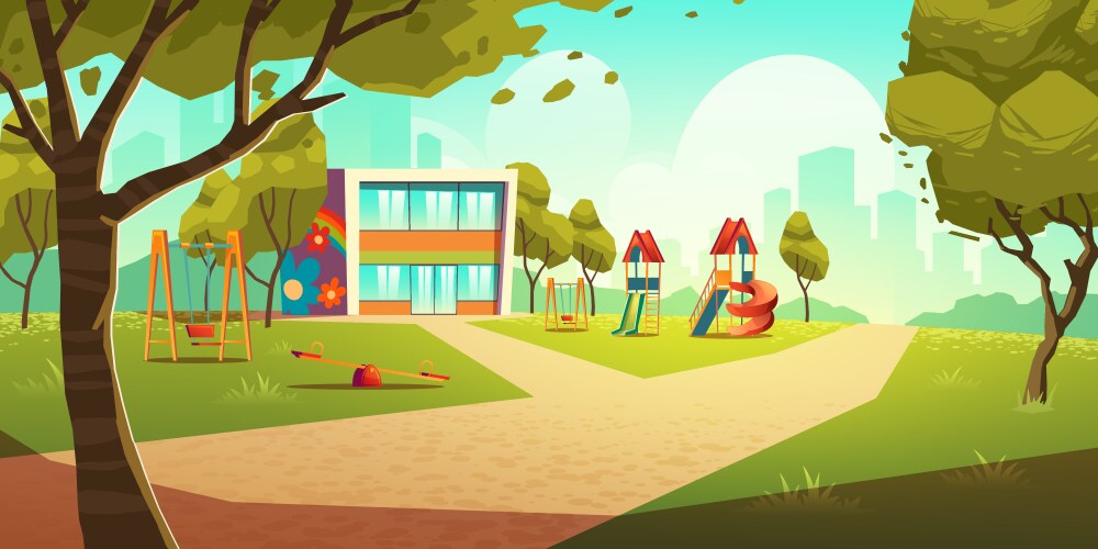 Childrens Play Area Vector Images (over 2,200)