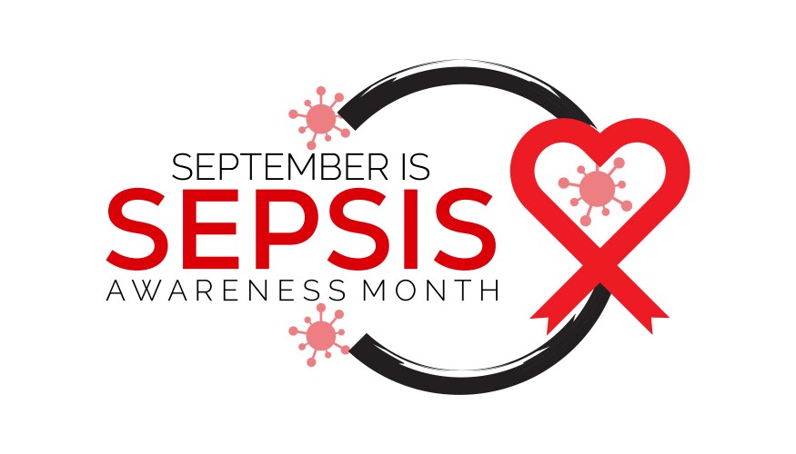 Sepsis awareness month Royalty Free Vector Image