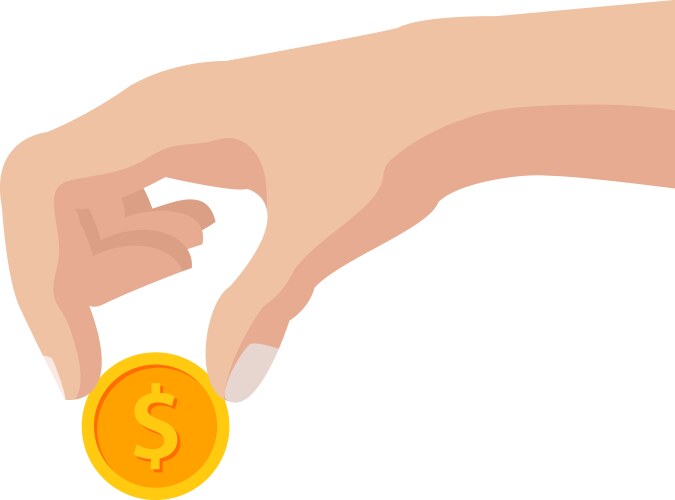Hand Coin Icon Vector Images (over 55,000)