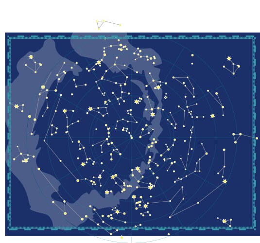 Perseus Star Map Star Map Northern Sky Royalty Free Images, Stock