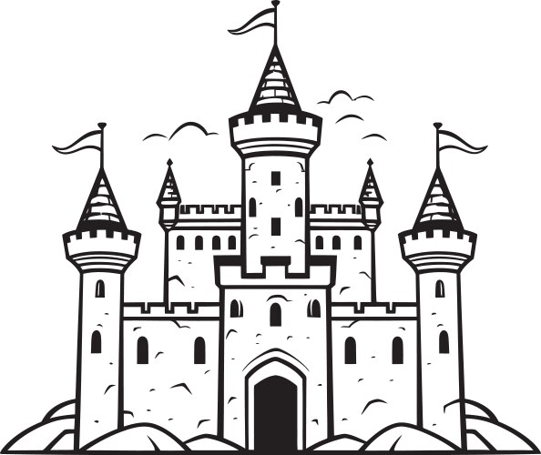 Micro mover iconic logo of mini truck mobility Vector Image