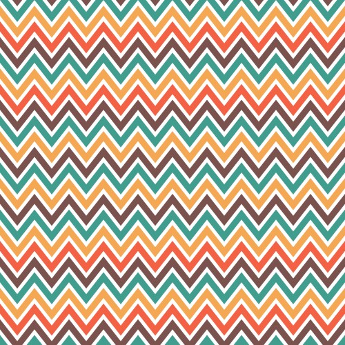 Colors chevron pattern background retro vintage Vector Image