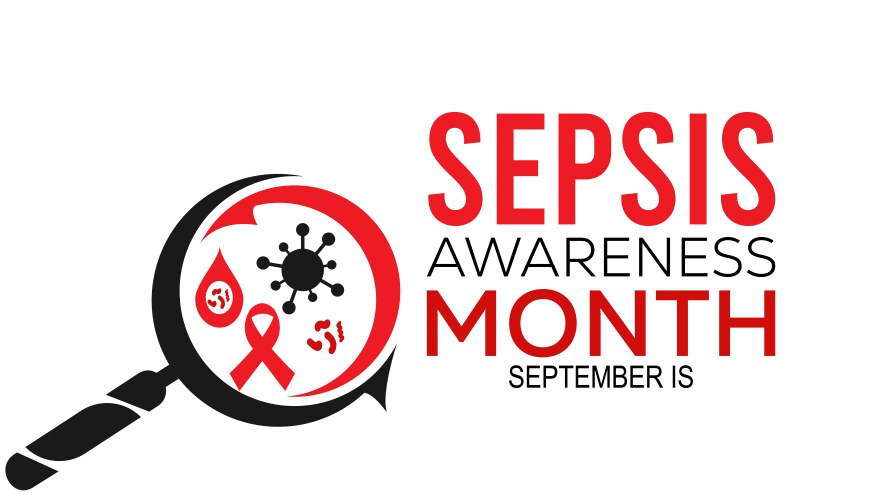 Sepsis awareness month Royalty Free Vector Image
