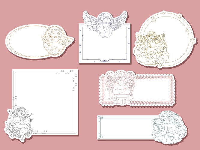 Angel Border Vector Images (over 2,900)