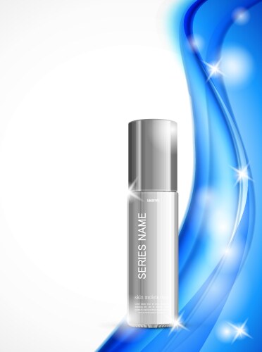 Skin moisturizer cosmetic design template Vector Image