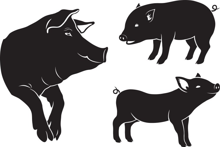 Pig Royalty Free Vector Image - VectorStock