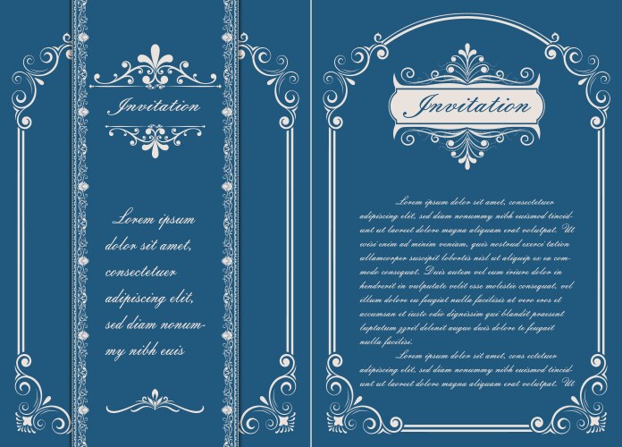 Premium Invitation Card Vector Images (over 57,000)