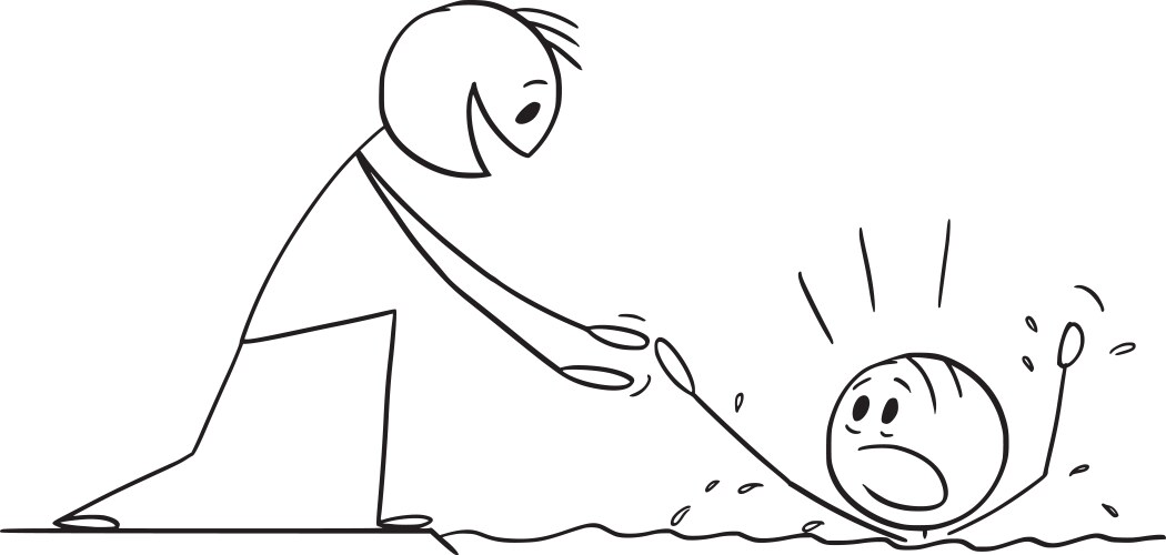 Stickman Swimming Vector Images (88)