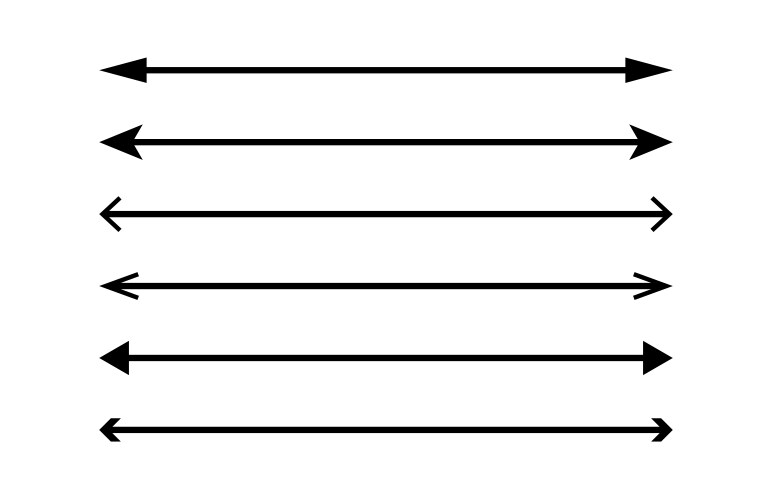 Black bow arrow icons set Royalty Free Vector Image