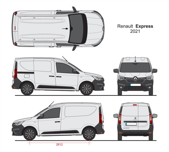 Renault Express Vector Images (8)