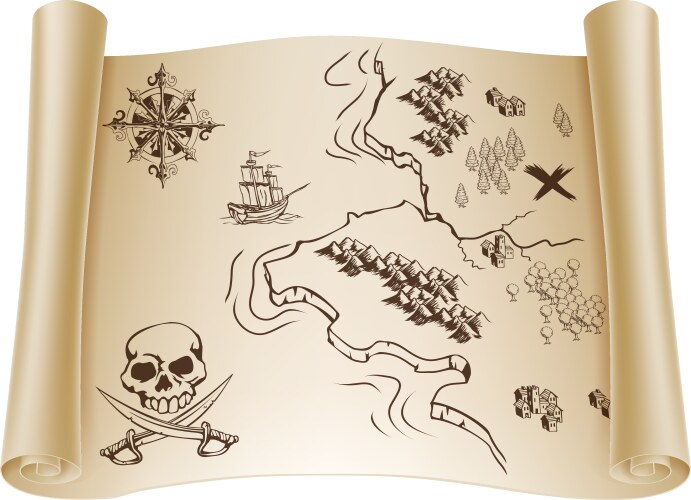 Treasure Map Vector Images (over 10,000)