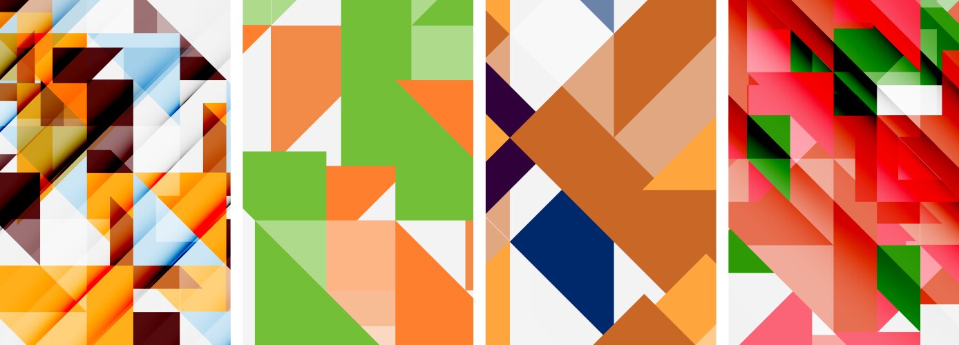Random Triangle Pattern Vector Images (over 14,000)