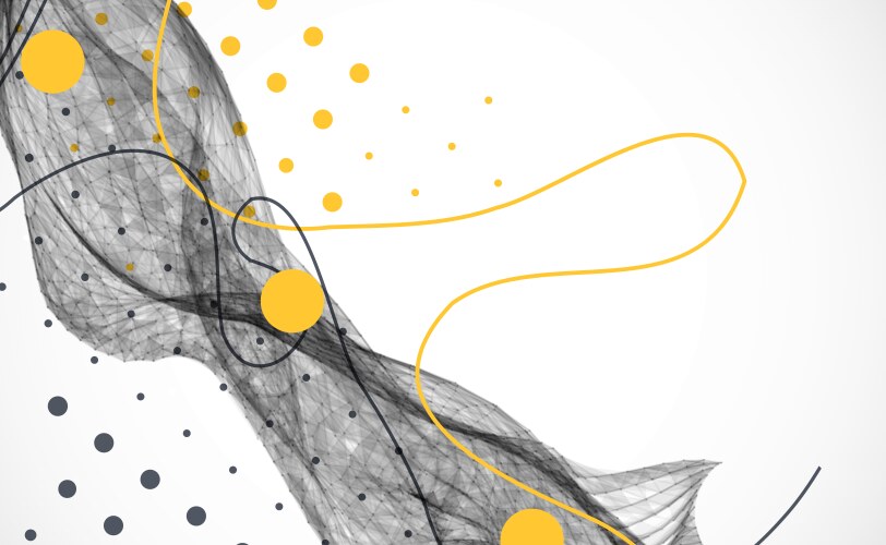 Abstract art background modern science Royalty Free Vector