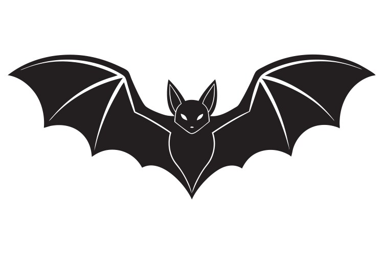 Bat silhouette Royalty Free Vector Image - VectorStock