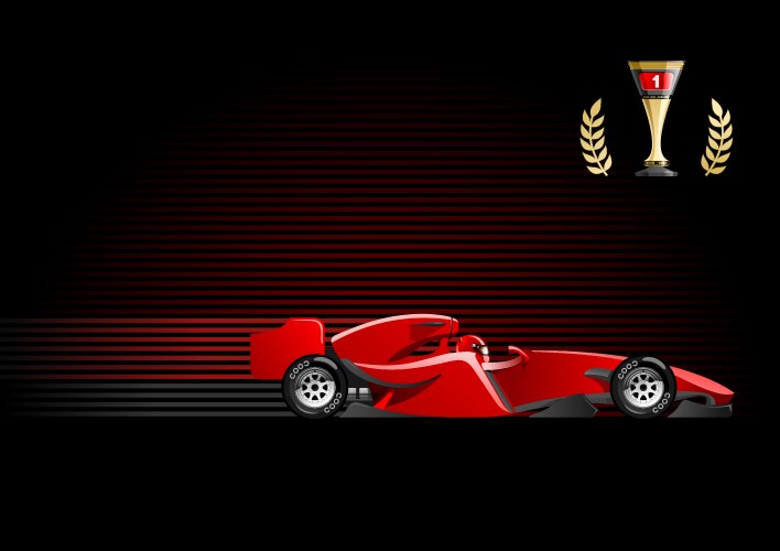 Formula 1 Royalty Free Vector Image - VectorStock