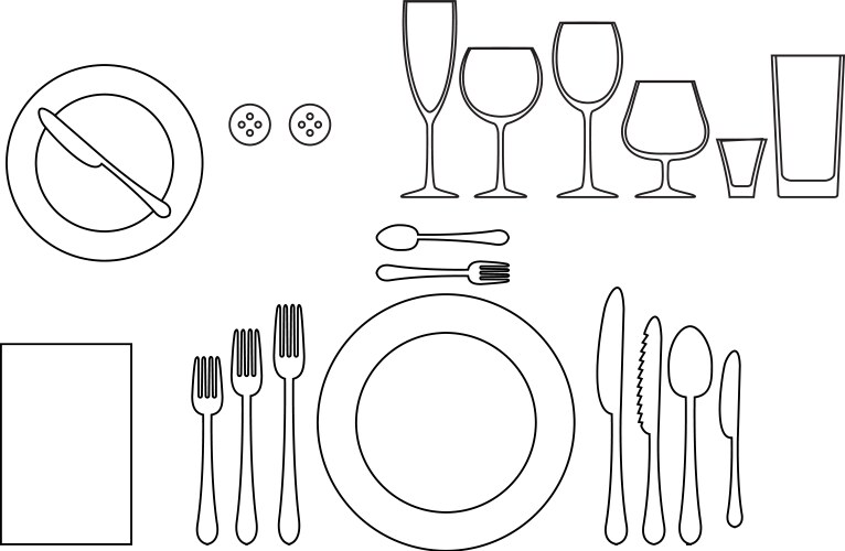 Table Outline Vector Images (over 93,000)