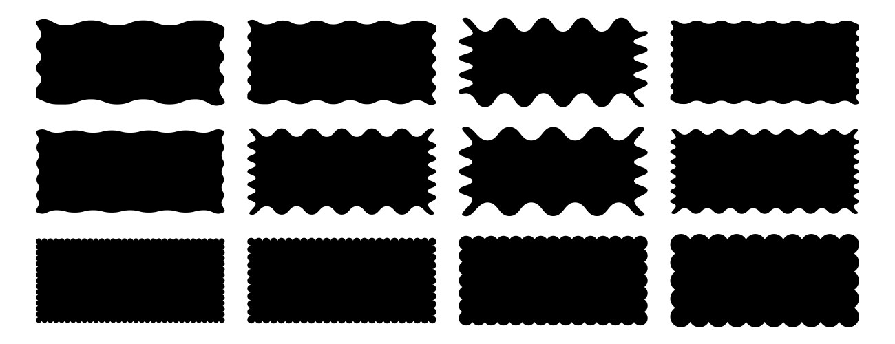 Rectangle Shape Very Thin Rounded Corner Rectangle Frame|shape