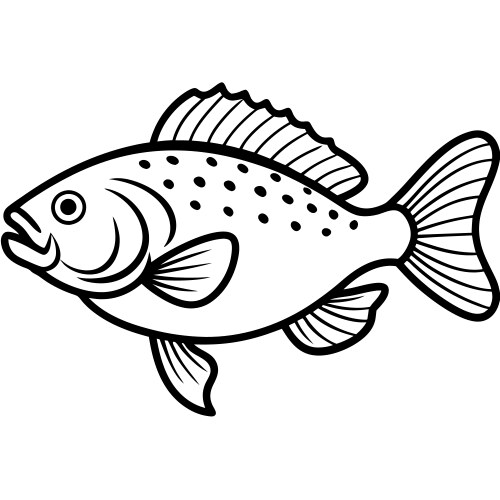 Crappie Vector Images (over 250)