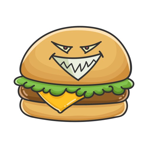 Burger Cartoon Vector Images (over 18,000)