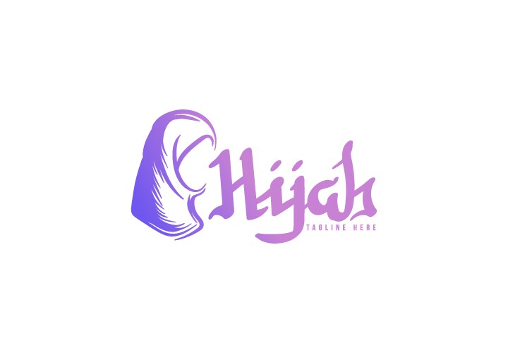 Muslimah hijab Royalty Free Vector Image - VectorStock