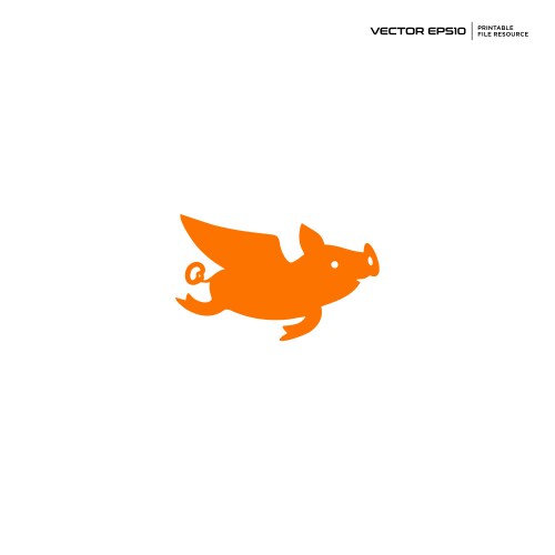Flying Pig Logo Vector Images (over 170)