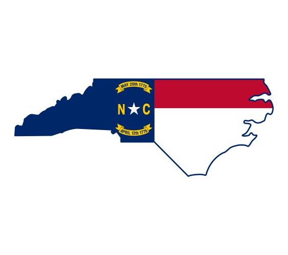 North Carolina State Shape Vector Images (over 450)