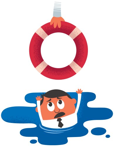 Help Cartoon Vector Images (over 80,000)