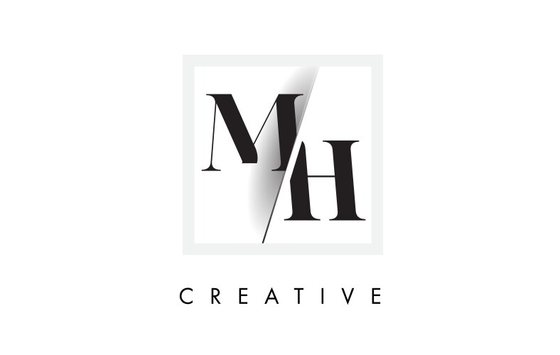 Letter Mh Logo Modern Vector Images (over 2,200)