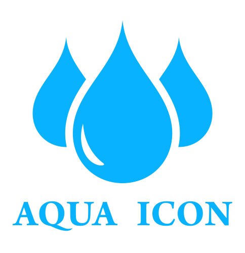 Water supply concept icon Royalty Free Vector Image