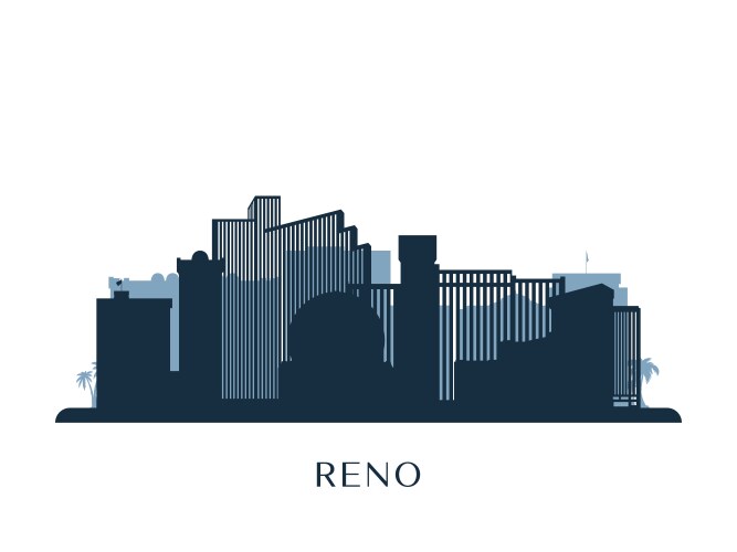 Reno Skyline Vector Images (68)