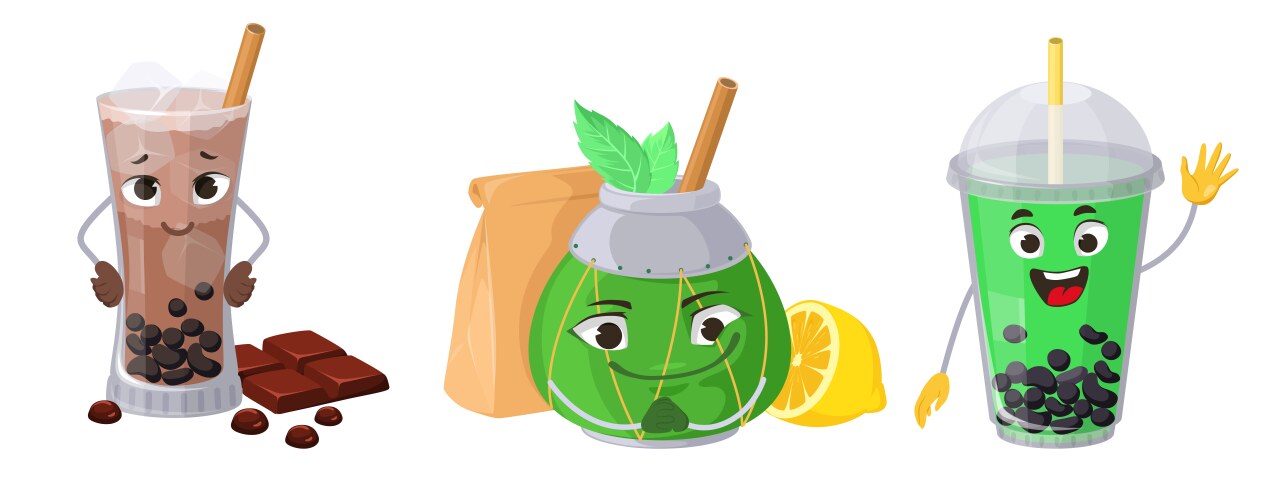 Mate tea Royalty Free Vector Image - VectorStock