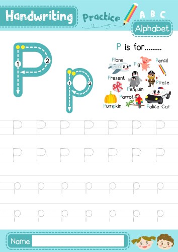 Circle the matching lowercase letter in each row Vector Image