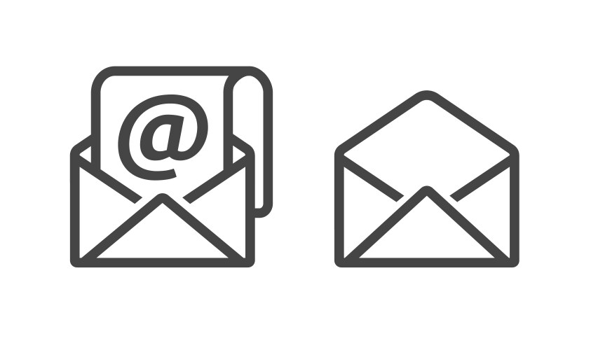 Email Logo Black and White Vector Images (over 2,400)