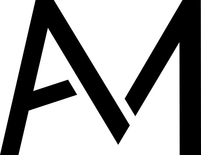 Am Monogram Logo Vector Images (over 2,800)