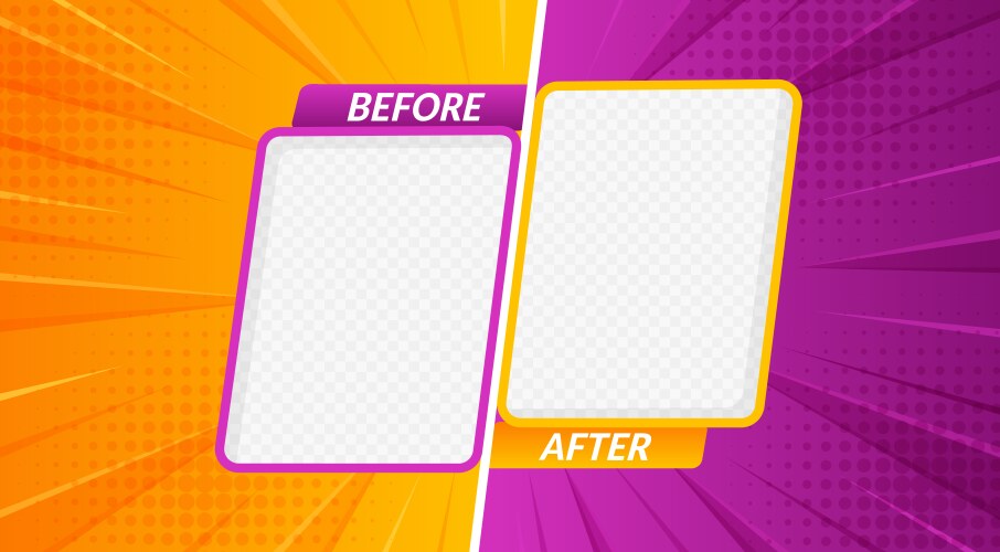 Before and After Template Vector Images (over 360)