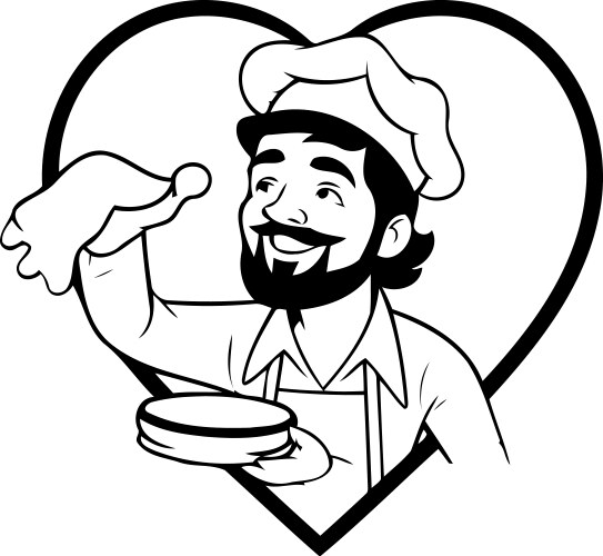 Chef Heart Vector Images (over 3,200)