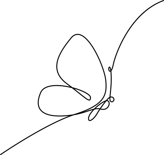 Butterfly Line Drawing Vector Images (over 17,000)