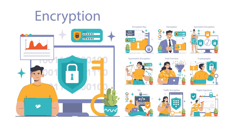 Encryption Flat Vector Images (over 17,000)