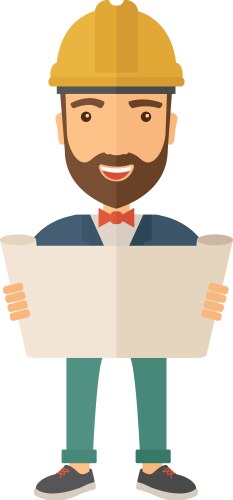 Construction Worker Holding Sign Vector Images (over 1,600)