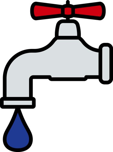 Pressure reducing regulator valve symbol icon Vector Image
