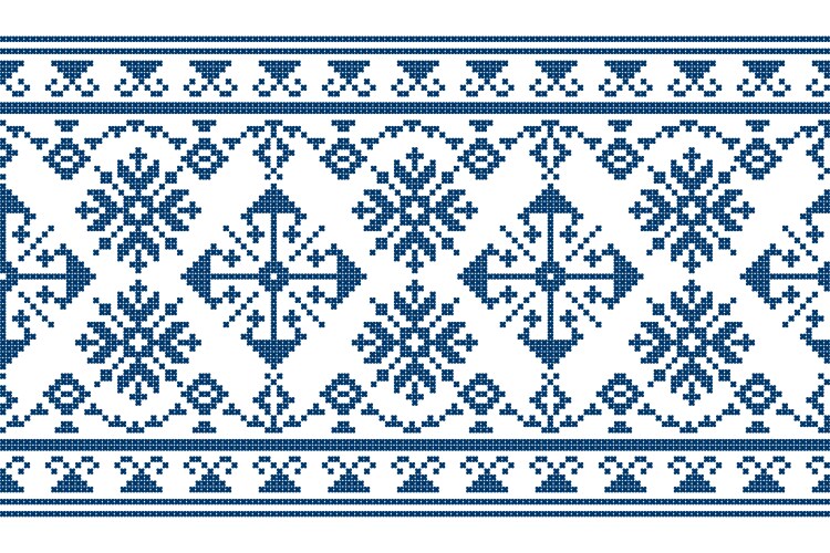 Cross Stitch Vector Images (over 7,500)