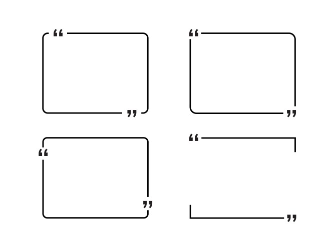 Citation Border Vector Images (over 2,500)