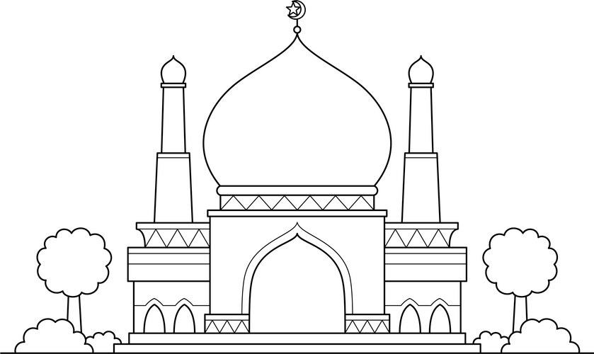 Mosque Cartoon Vector Images (over 8,300)