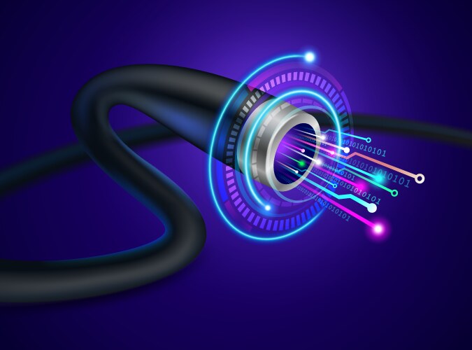 Fiber Optic Cable Vector Images (over 2,300)